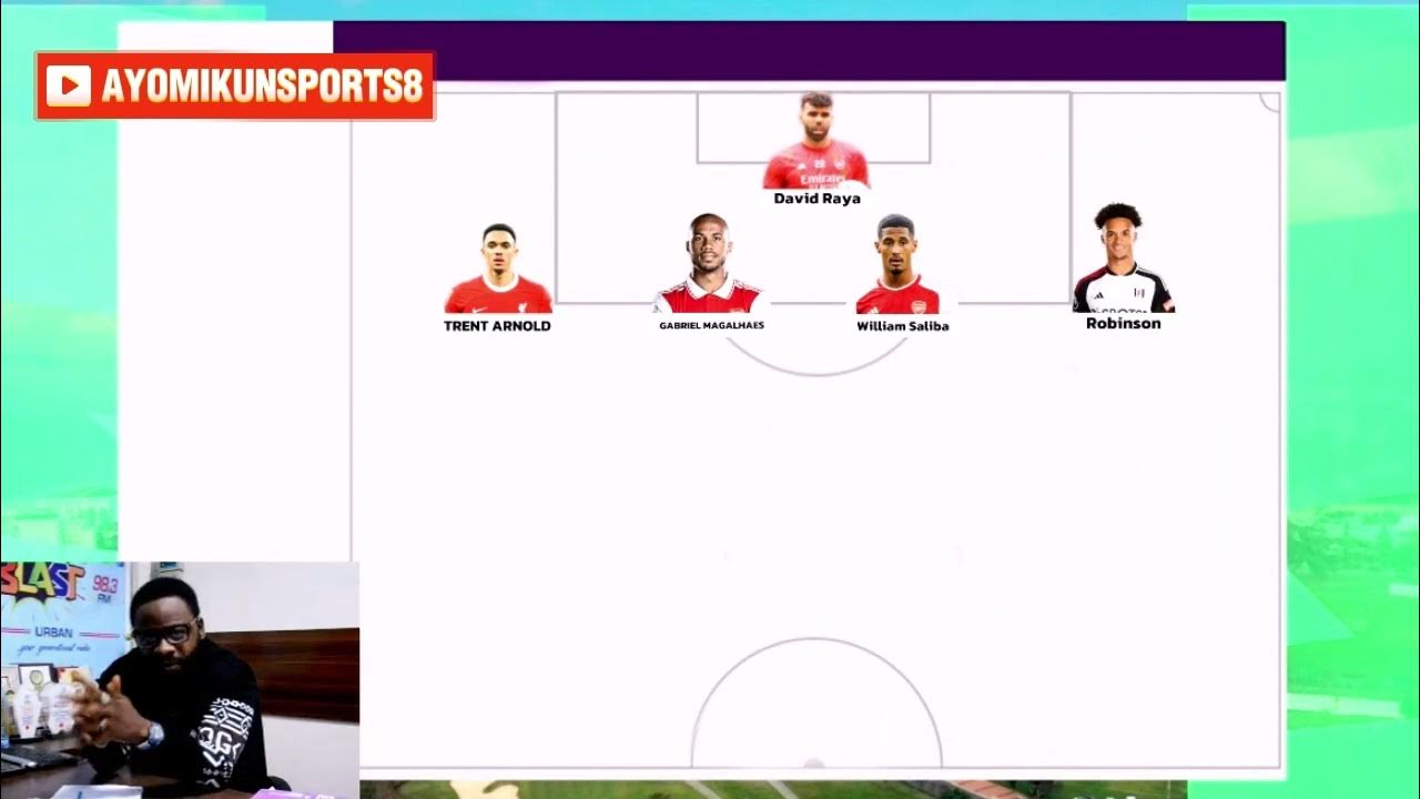 AYOMIKUNSPORTS WITH KENNY OGUNMILORO EPL BEST11 - YouTube