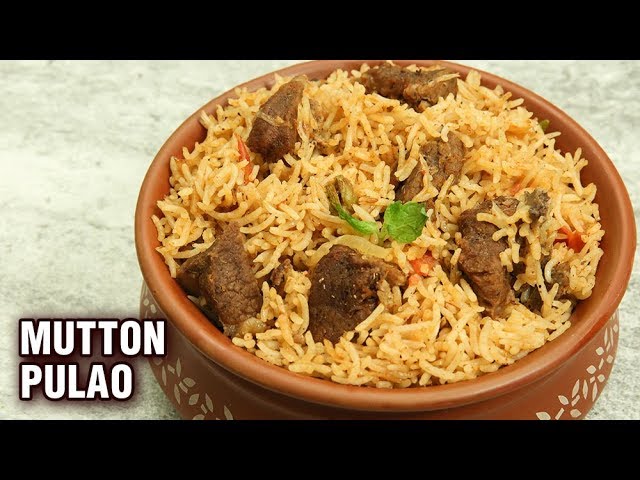 Mutton Pulao Recipe | How To Make Mutton Pulao | Pulao In Pressure ...