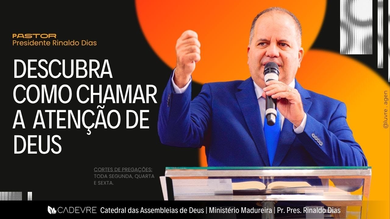 DESCUBRA COMO CHAMAR A ATENÇÃO DE DEUS - CADEVRE - 04/06/2025 - YouTube