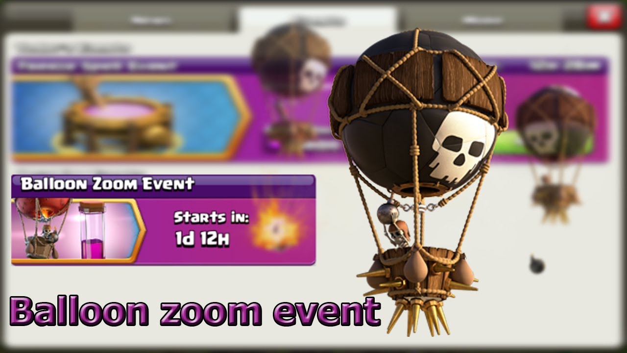 Balloon Zoom Event | What's Coming In This Event - YouTube