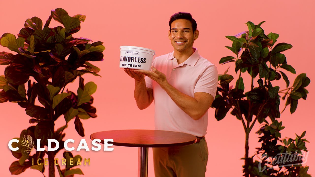 Cold Case Ice Cream: Flavorless Ice Cream by Creatably - YouTube