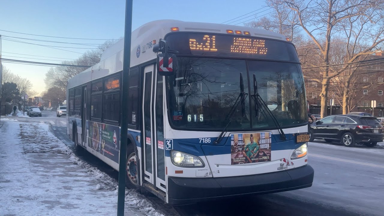 MTA NYCT Bus: 2015 NFI XD40 #7186 on Bx31 to WOODLAWN KATONAH AV - YouTube