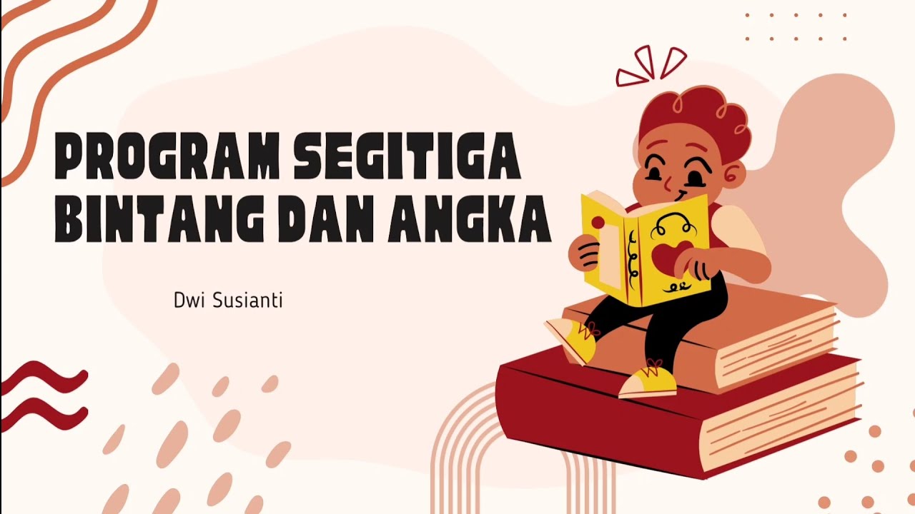 Program Membuat Segitiga Bintang dan Angka - YouTube