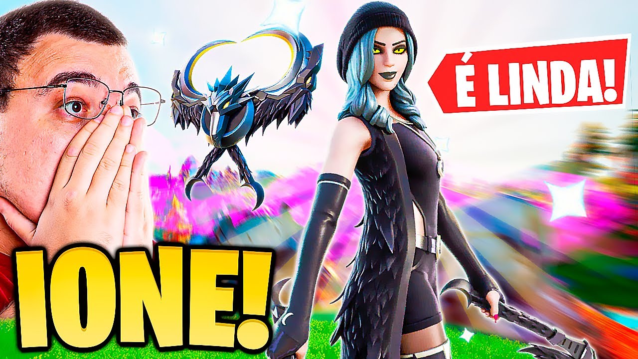 NOVA SKIN IONE CHEGOU !!! TEMPORADA 8 FORTNITE - YouTube
