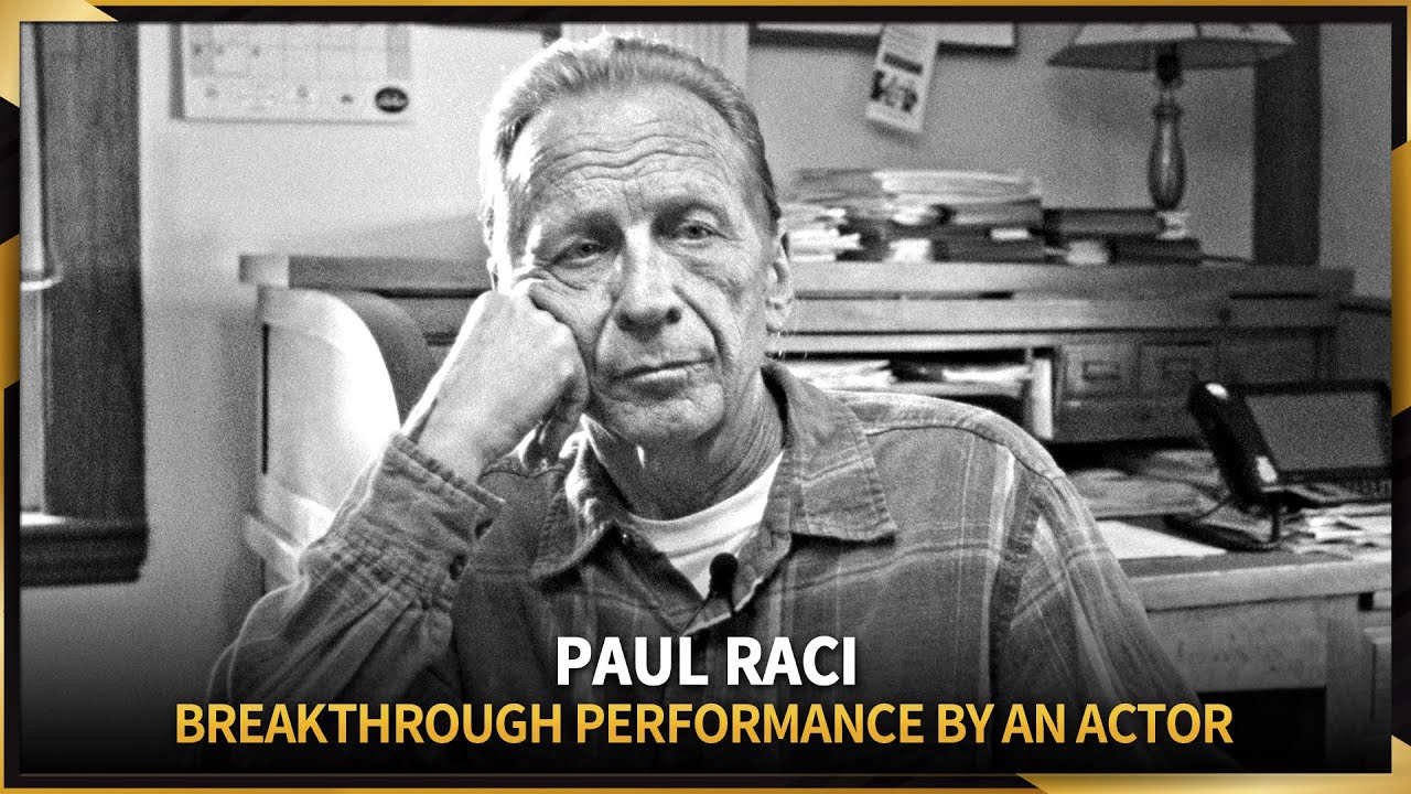 Paul Raci receives the Breakthrough Performance by an Actor Award at ...