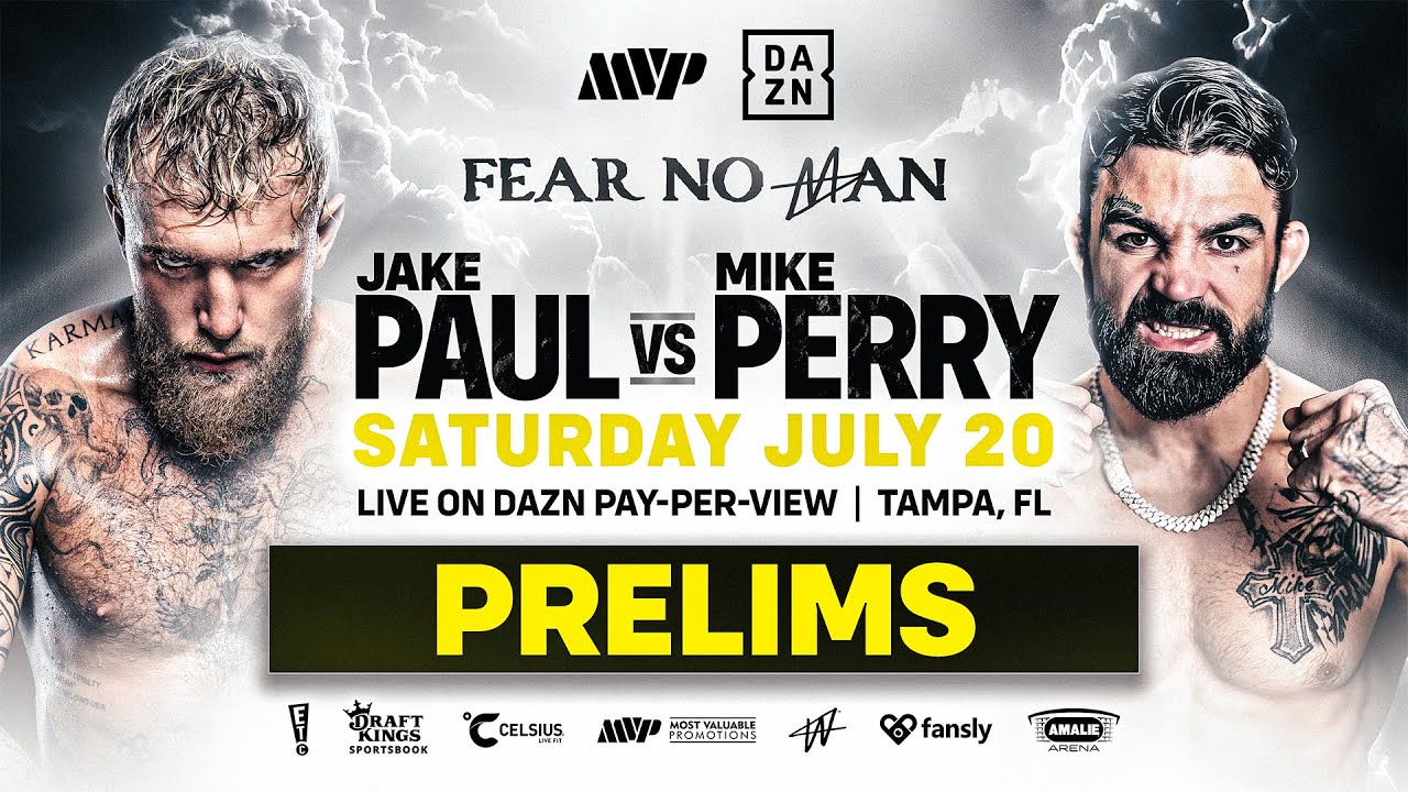 Jake Paul vs. Mike Perry: MVP Prelims - YouTube