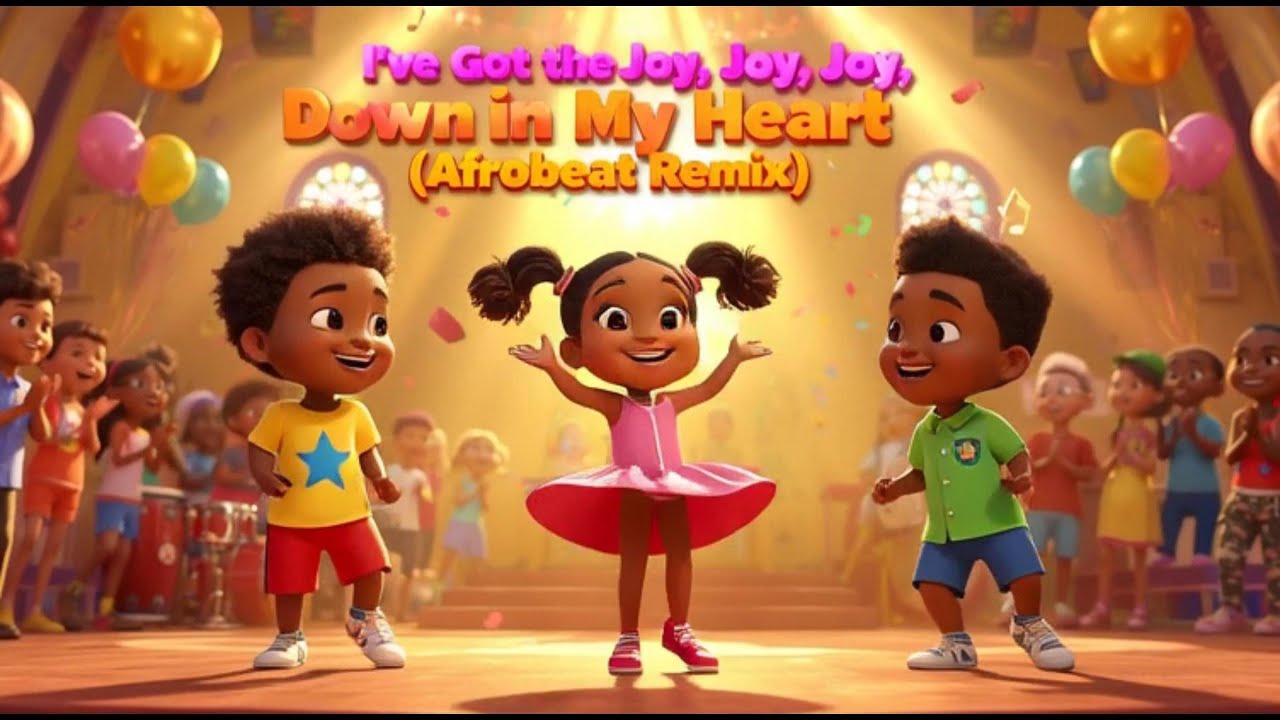 I’ve Got the Joy Joy Joy Down in My Heart | Fun Christian Song for Kids ...