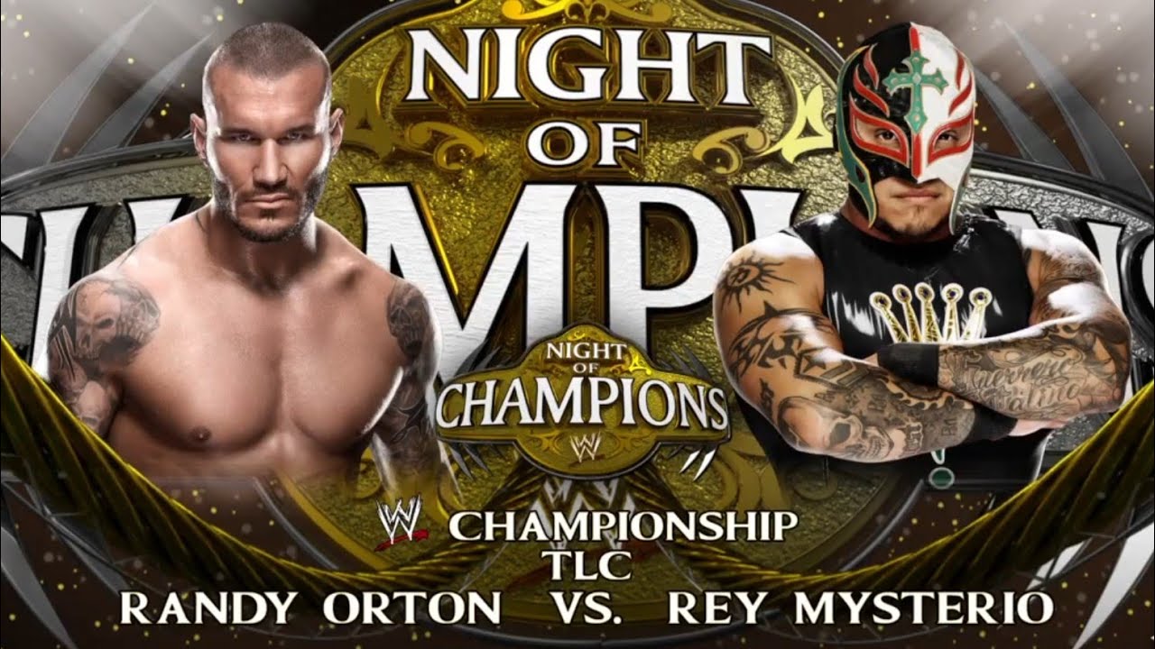 Randy Orton vs Rey Mysterio | TLC Match | Night Of Champions | WWE 2k15 ...