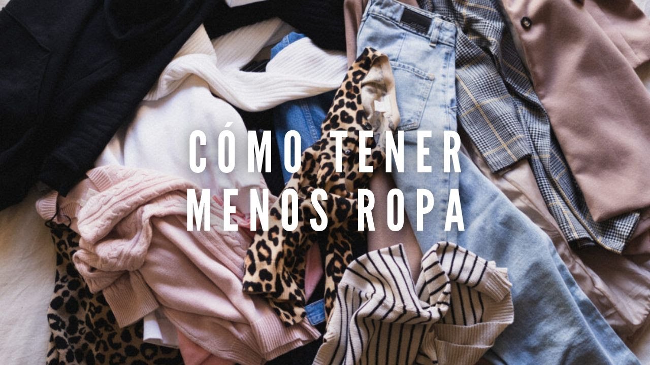 13 consejos para dejar de comprar ropa que NO necesitas - YouTube