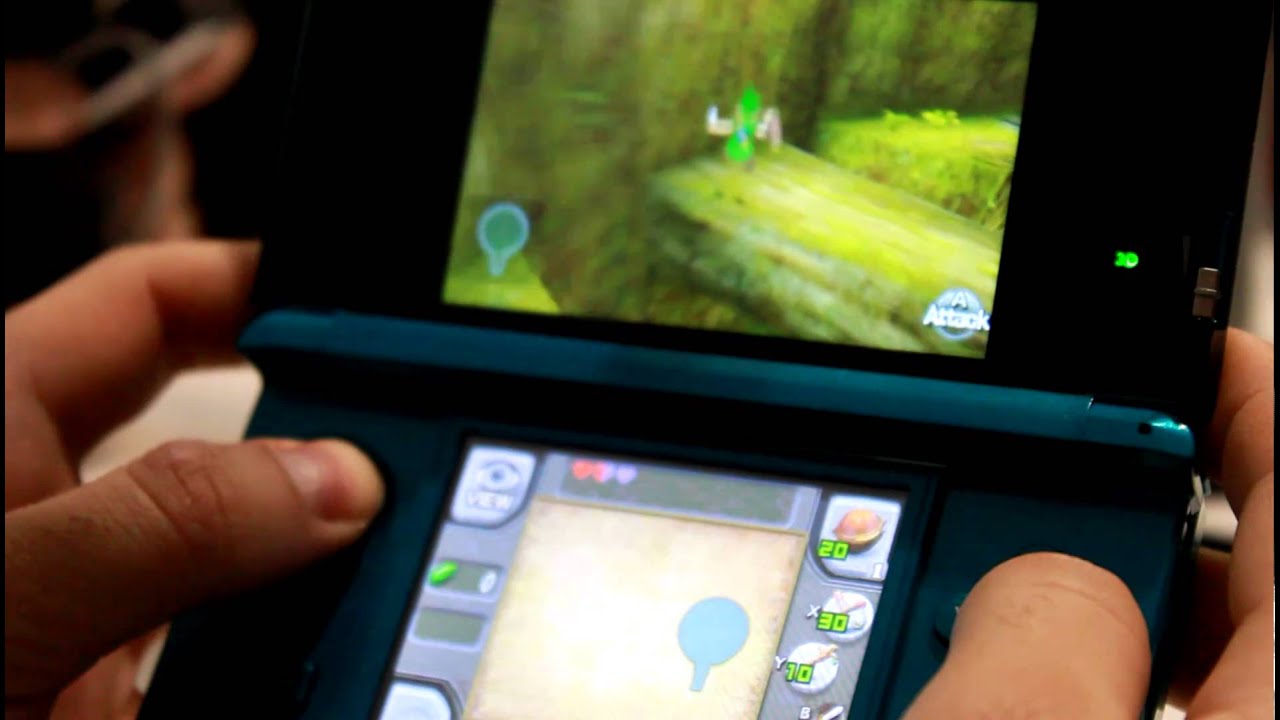Zelda Ocarina of Time Nintendo 3DS Gameplay PAX East 2011 - YouTube