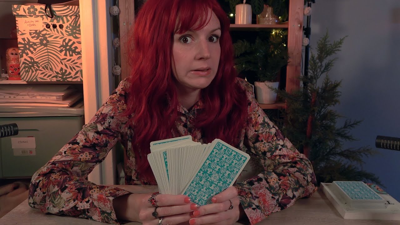 ASMR Tarot Reading - 100% *not* Accurate - YouTube
