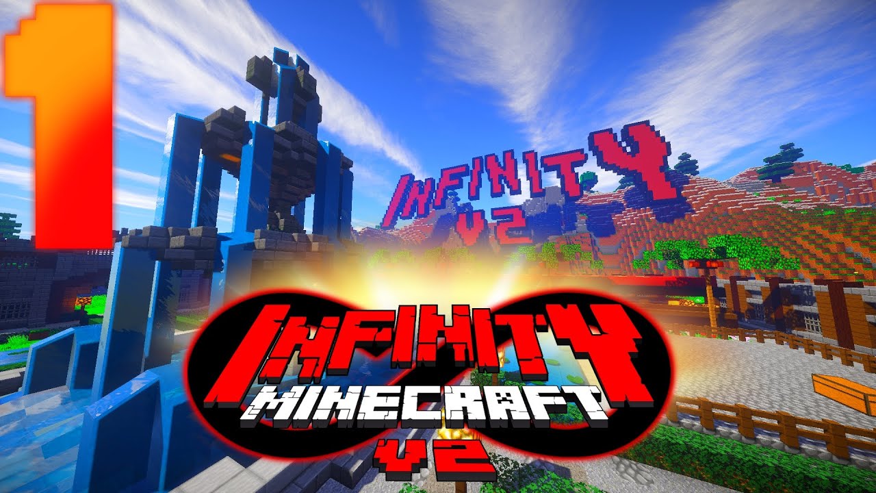 IT BEGINS! - Minecraft - Infinity V2 #1 (1.8 SMP) - YouTube