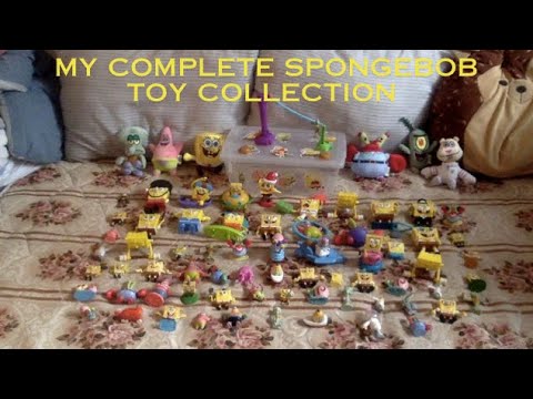 My Complete SpongeBob Toy Collection! (Plus a little bonus too) - YouTube