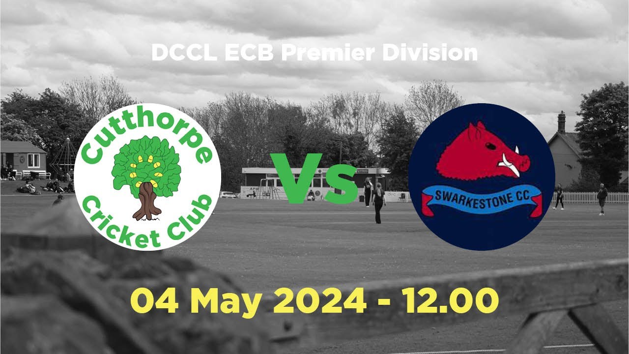 Cutthorpe CC 1st XI Vs Swarkestone CC 1st XI - YouTube