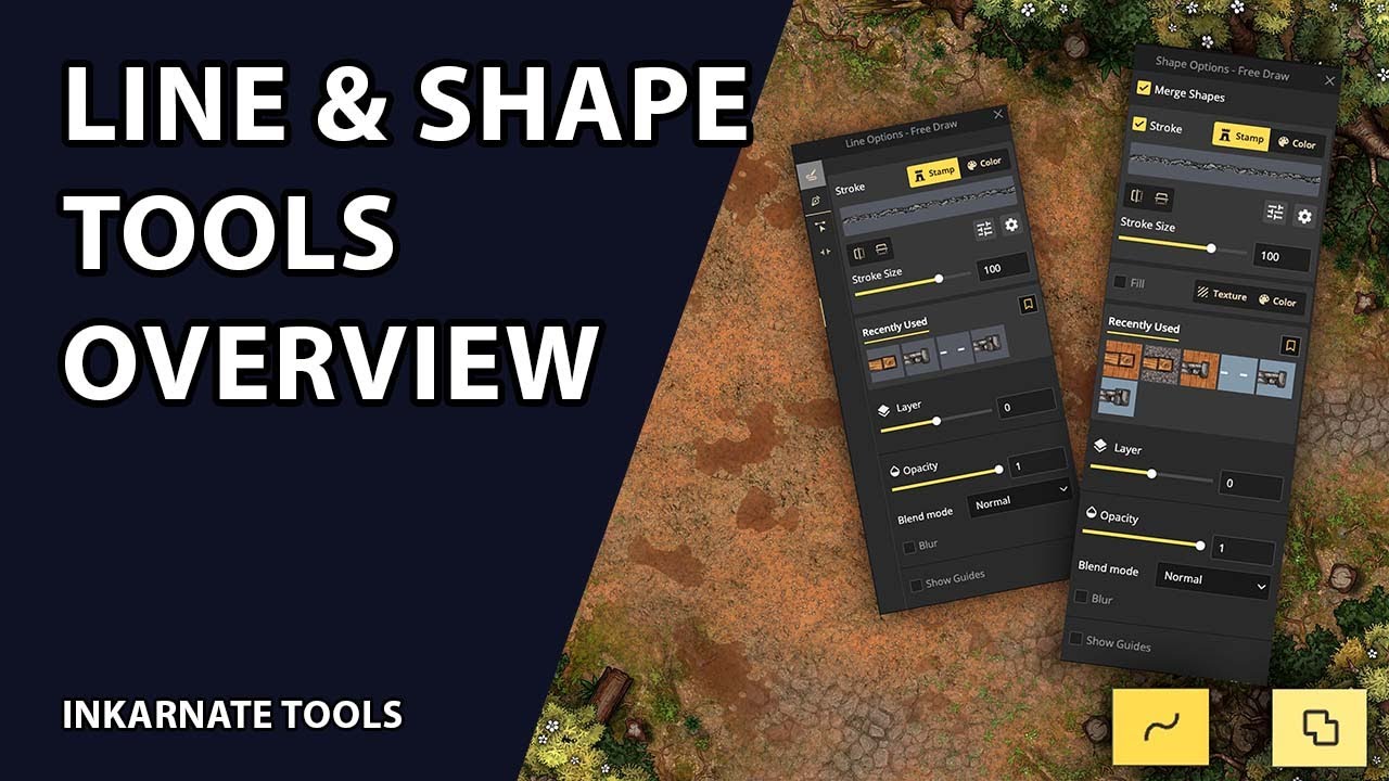 Line & Shape Tool Overview - YouTube