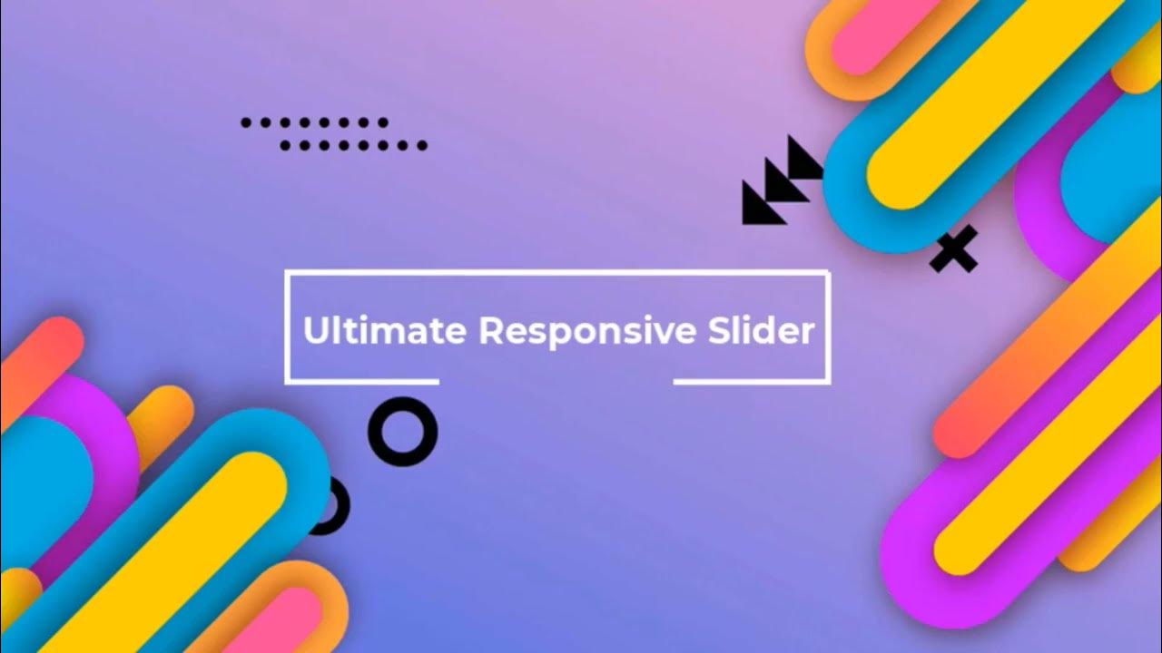 Create a Slideshow using the Ultimate Responsive Image Slider Pro ...