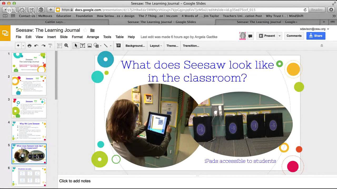 Seesaw: The Learning Journal - YouTube