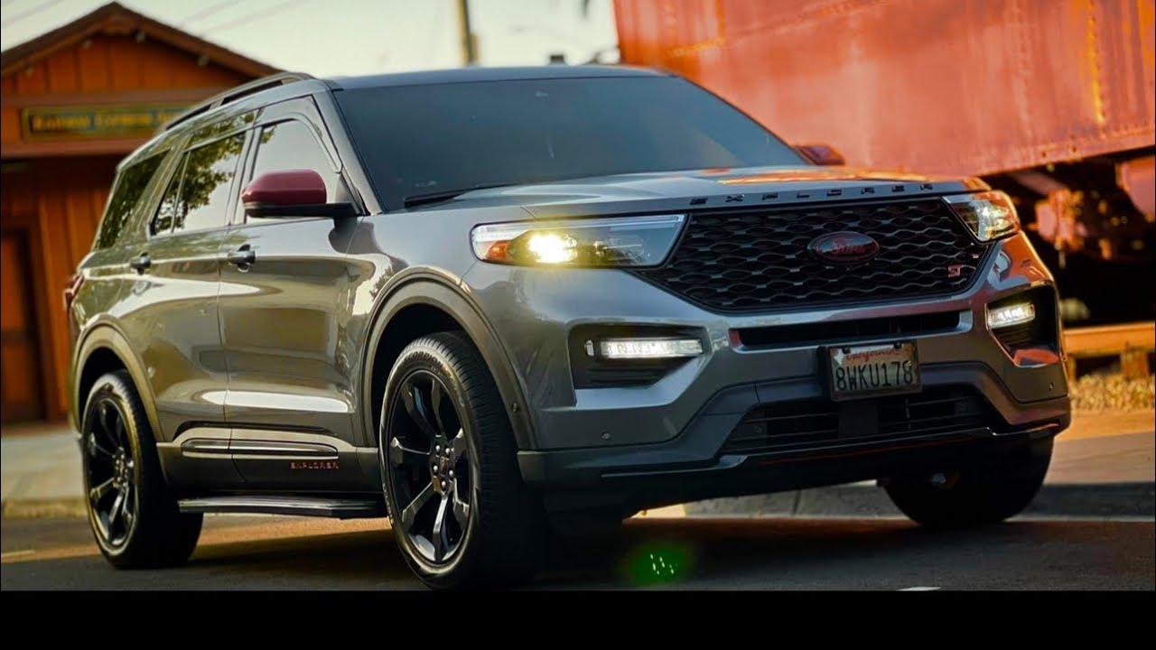 FORD EXPLORER ST 🚀 Moded / Borla Exhaust sound (Exterior and Interior ...