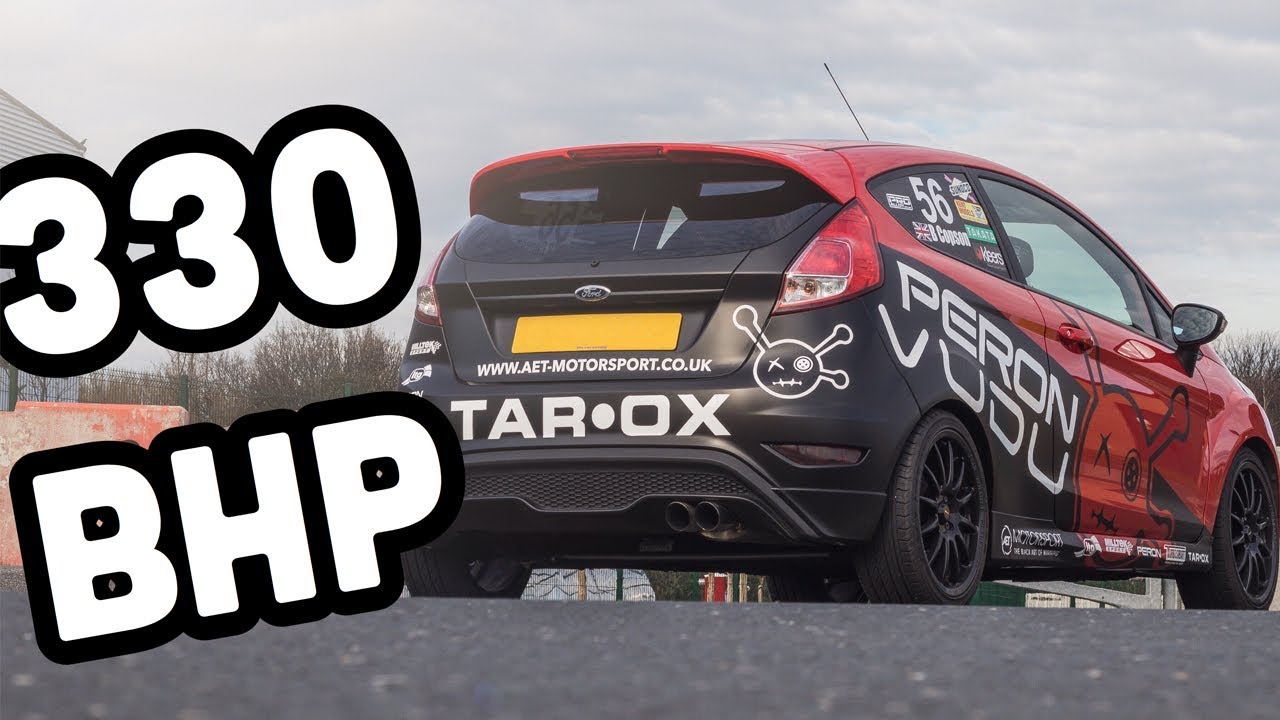 FIESTA ST STAGE 3 330BHP - RACE CAR TEST DRIVE - YouTube