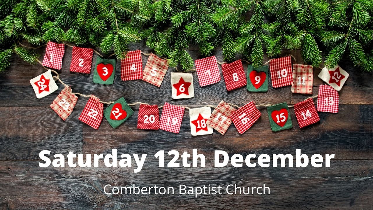 Advent Calendar 12th Dec - YouTube