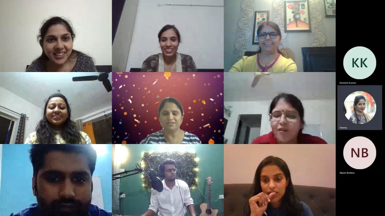 Teachers mimicking their online students - YouTube