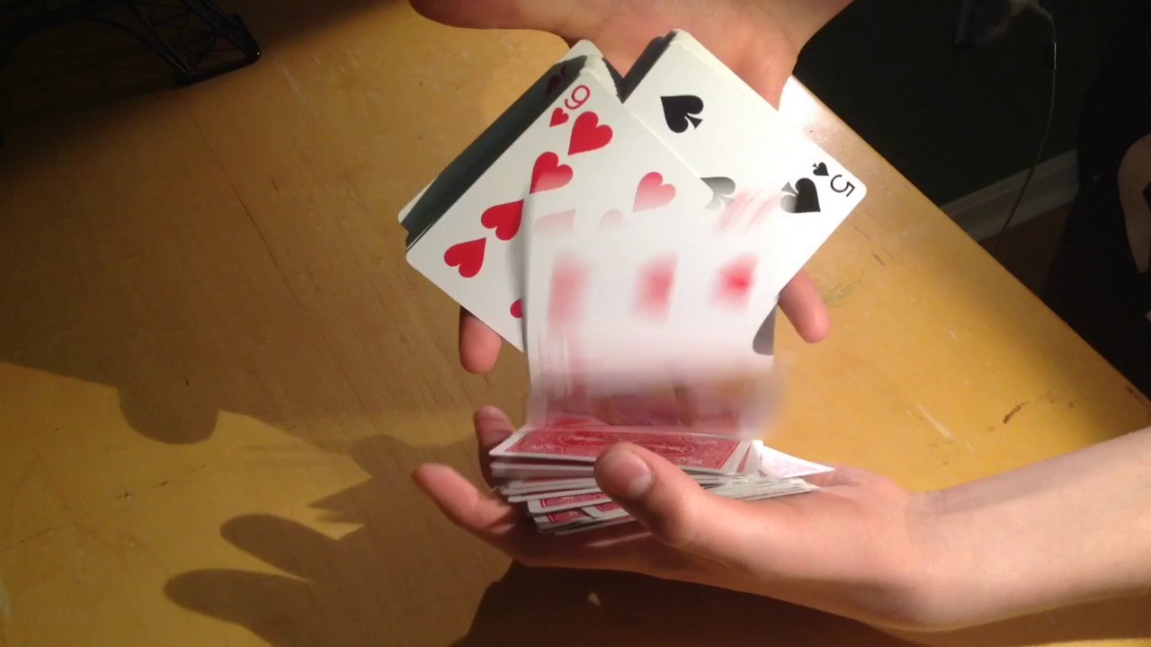 How to do the Cascade Shuffle - YouTube