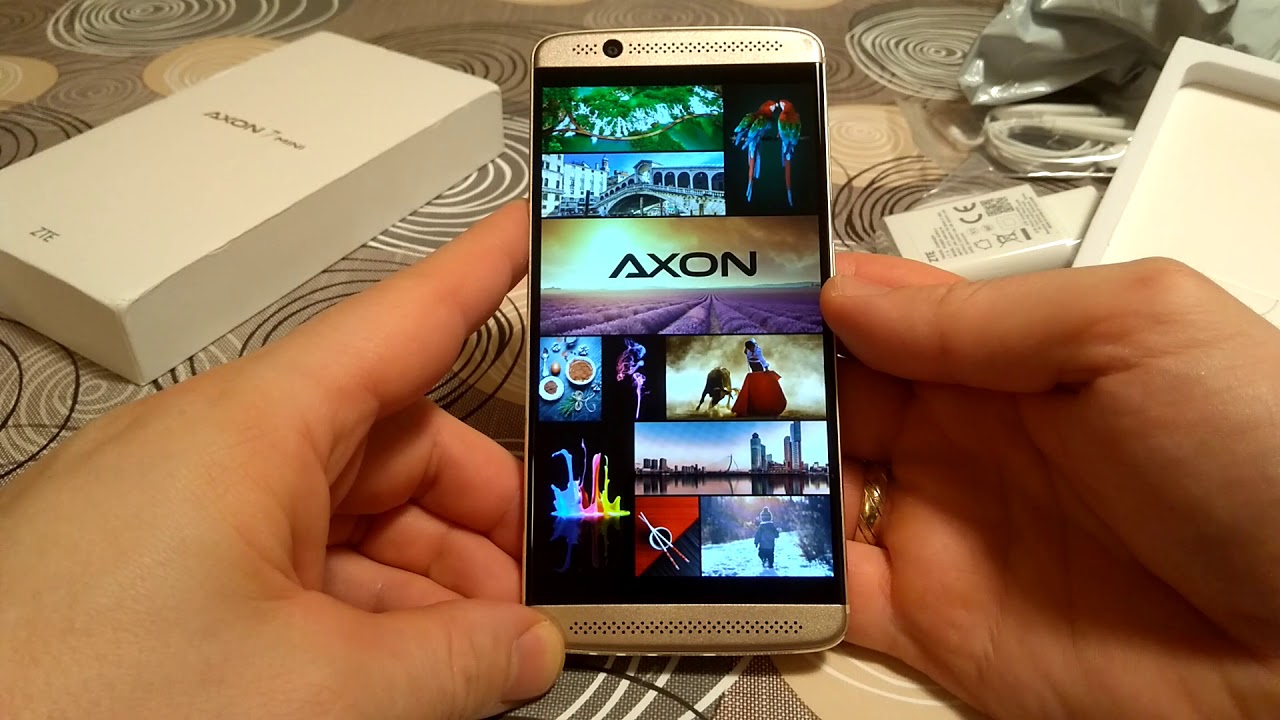 Axon 7 mini unboxing - YouTube
