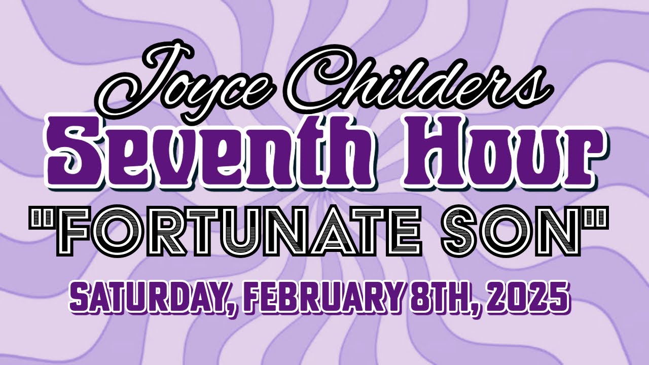 Joyce Childers “Fortunate Son” Seventh Hour Live Drum Cam - YouTube