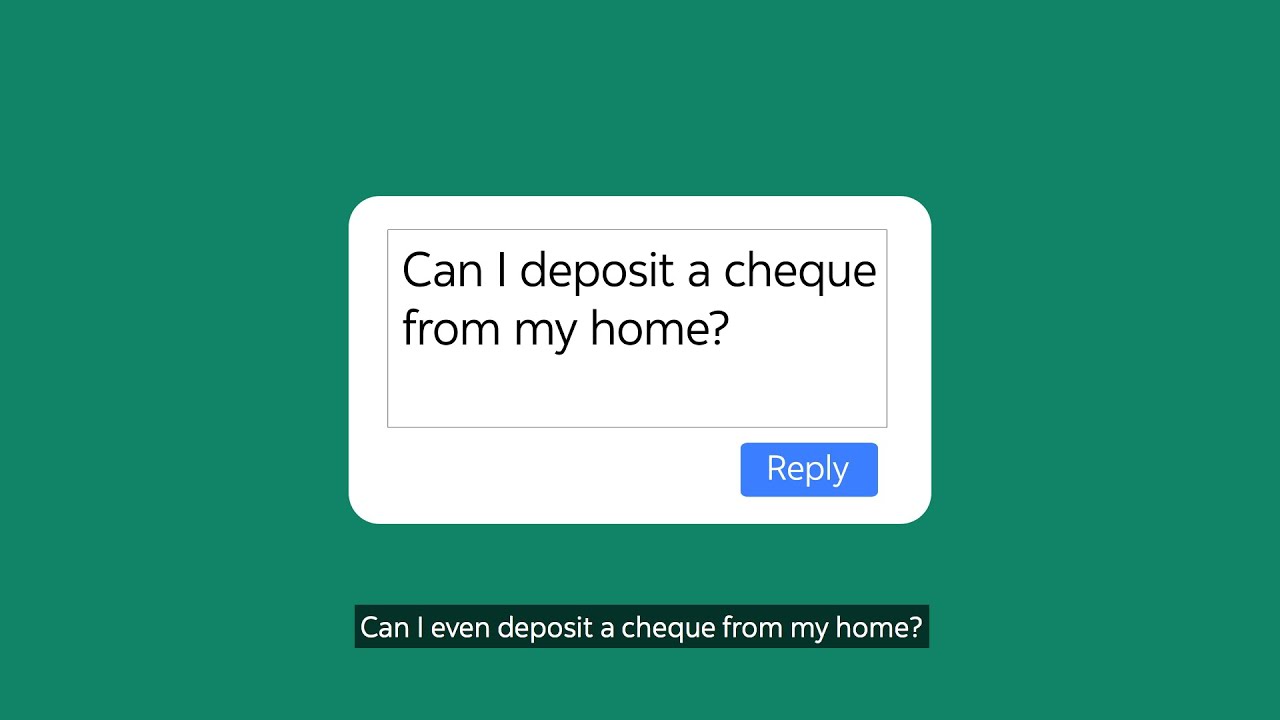 Digital Banking Q&A: Depositing a Cheque - YouTube