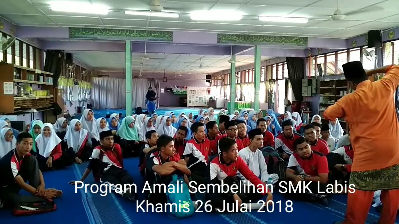 Program Amali Sembelihan SMK Labis 26 Julai 2018 - YouTube