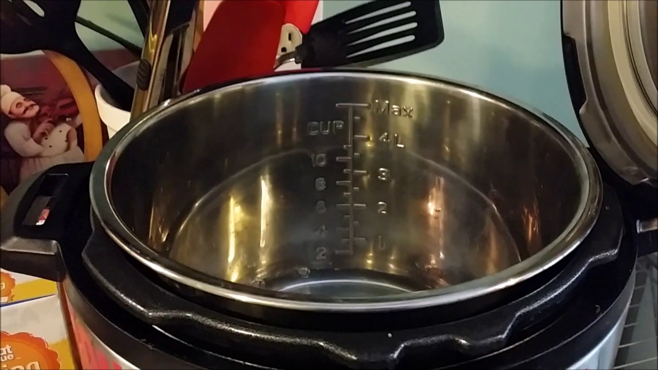 Instant Pot Basics and Water Test - YouTube