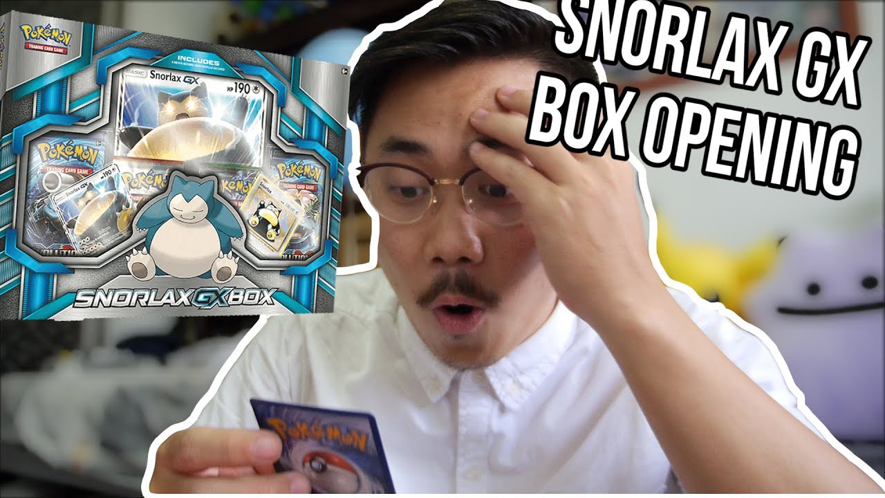 Opening A Snorlax GX Box and more!!! - YouTube