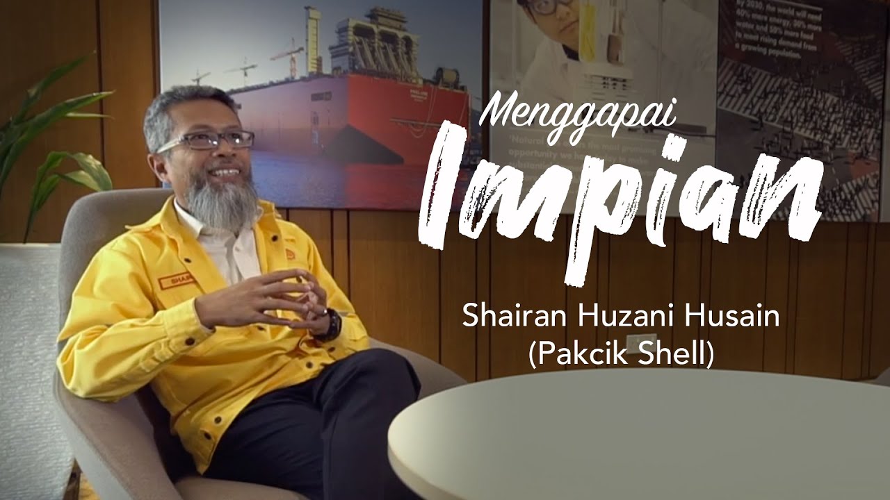 Menggapai Impian | Shairan Huzani Husain (Pakcik Shell) - YouTube