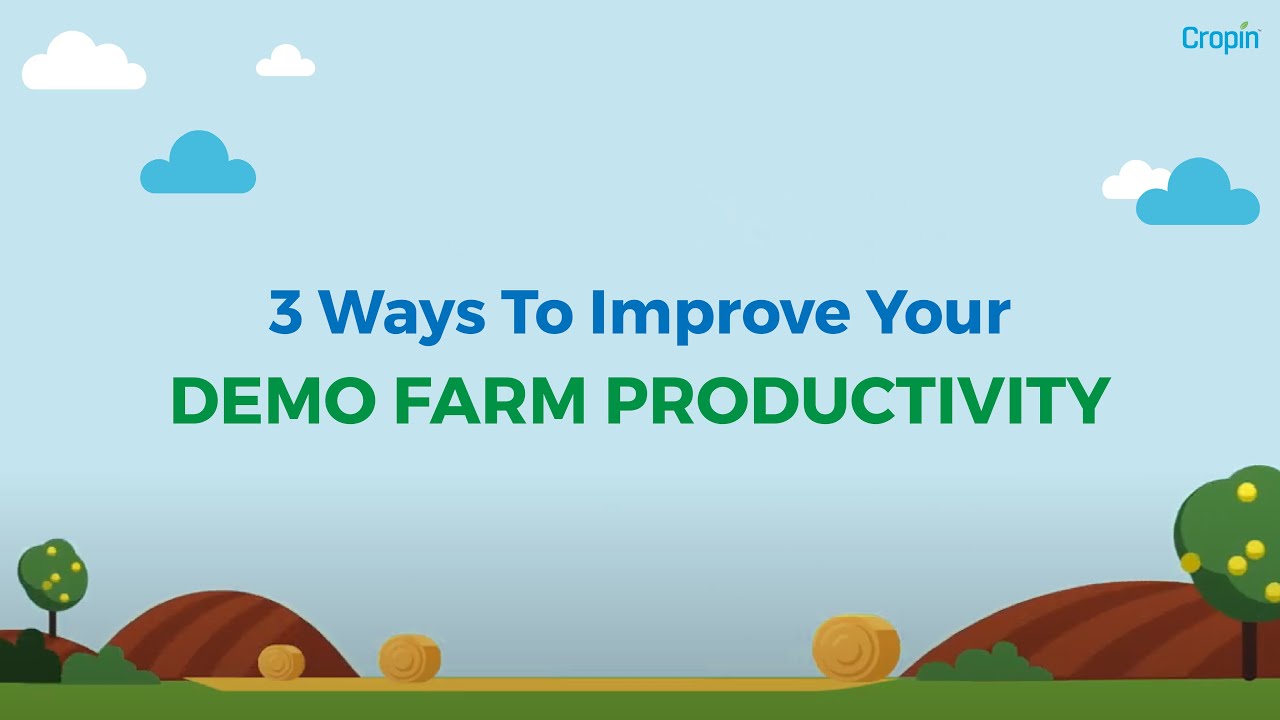 3 Ways To Improve Your Demo Farm Productivity | Smart Farming - YouTube
