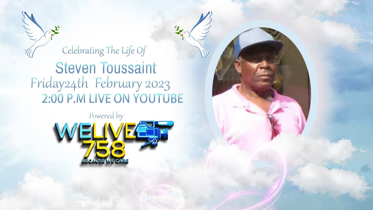 Celebrating The Life Of Steven Toussaint - YouTube