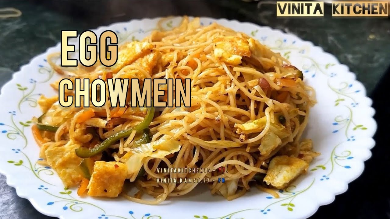 Egg Chowmein | Easy Recipe for a Quick Dinner or Snack - YouTube