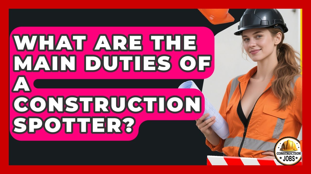 What Are The Main Duties Of A Construction Spotter? - Construction Jobs ...