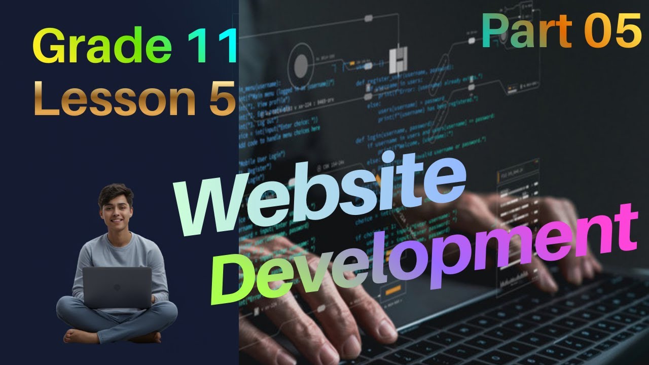 Web site Development - 5 පාඩම - Grade 11 - Part 05 - YouTube