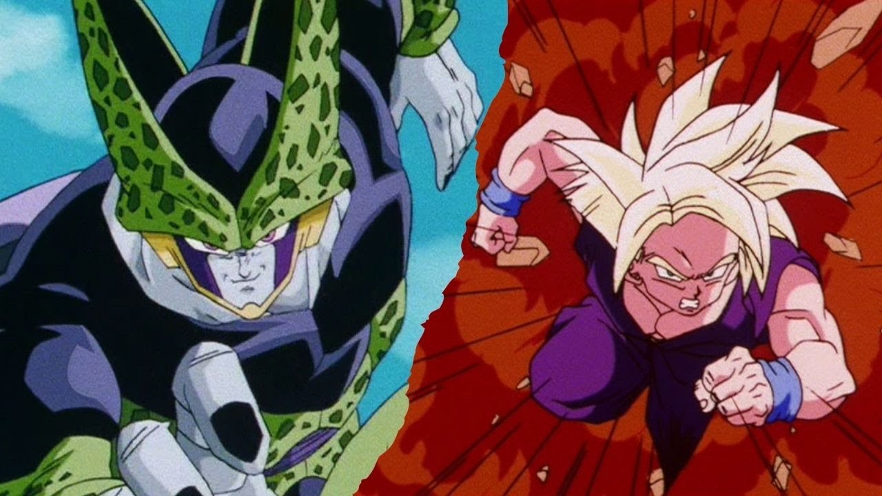 SSJ Gohan vs Cell Best Part (Japanese) - YouTube