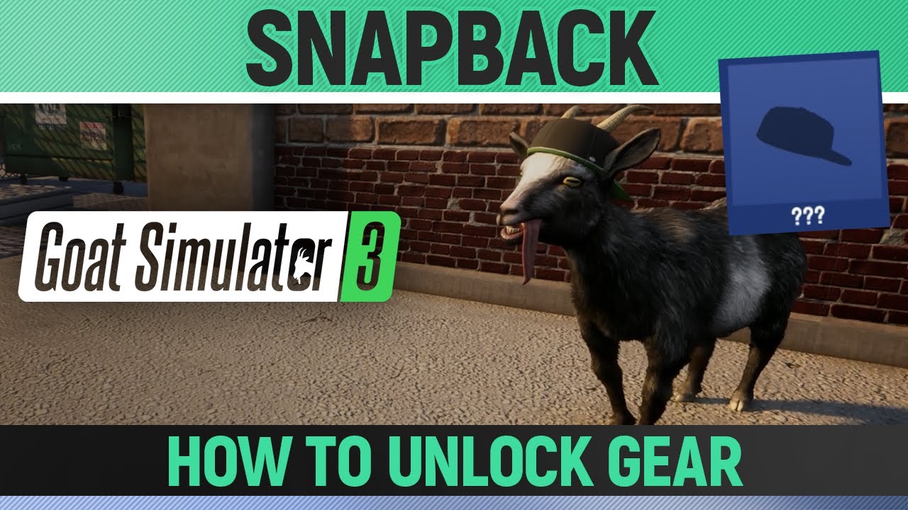 Goat Simulator 3 - Snapback - Goat Gear Pickup Location (Head) - YouTube