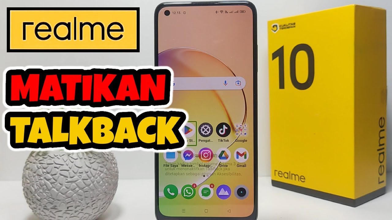Cara Mematikan Talkback Realme 10, 10 Pro Dan 10 Pro 5g - YouTube