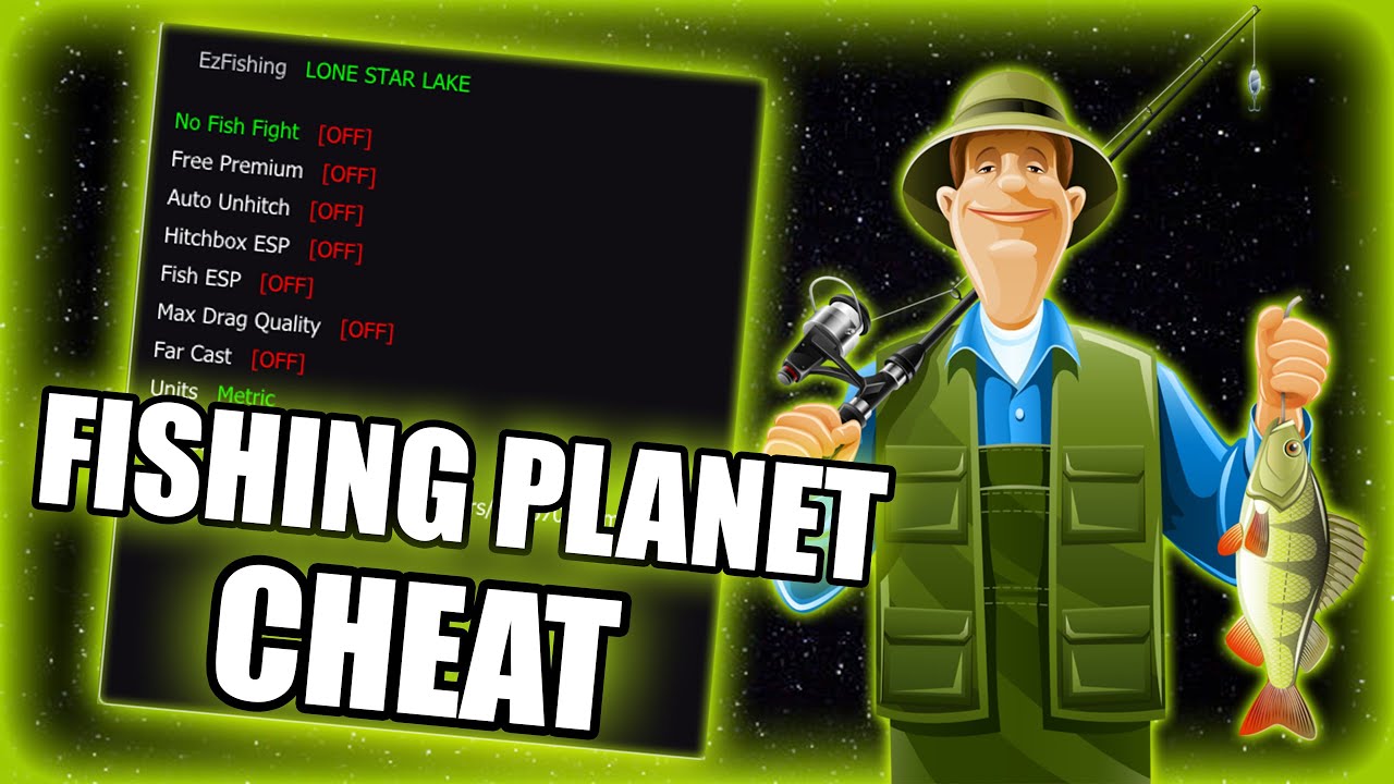 Fishing Planet Hacks | CHEAT-MENU FOR PC | TUTORIAL 2024 - YouTube