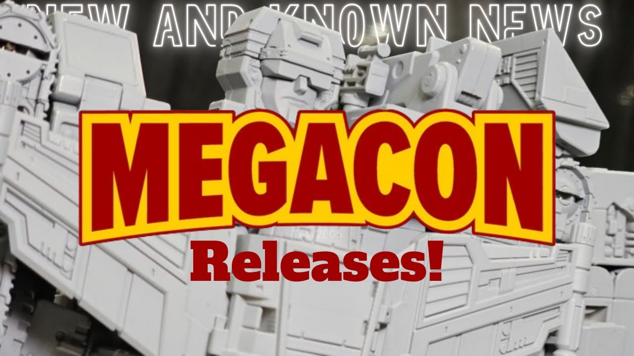 New and Known News: Megacon Figure Reveals - YouTube