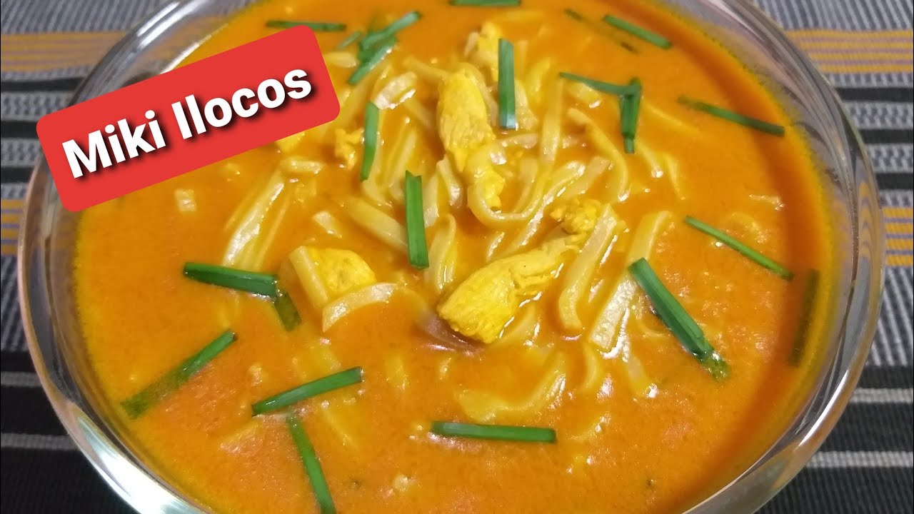 Ilocos Miki|Ilocano Miki Noodles Recipe - YouTube