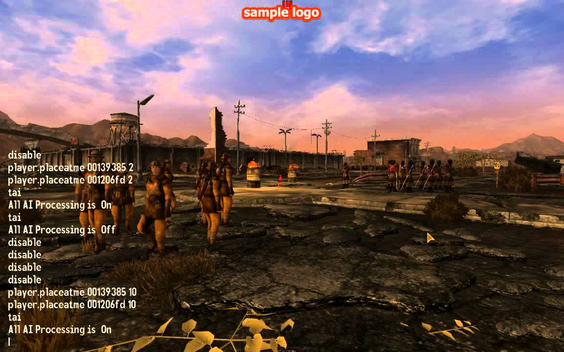 Fallout New Vegas: Pc NPC Battle NCR vs Legion, Oliver vs Caesar - YouTube