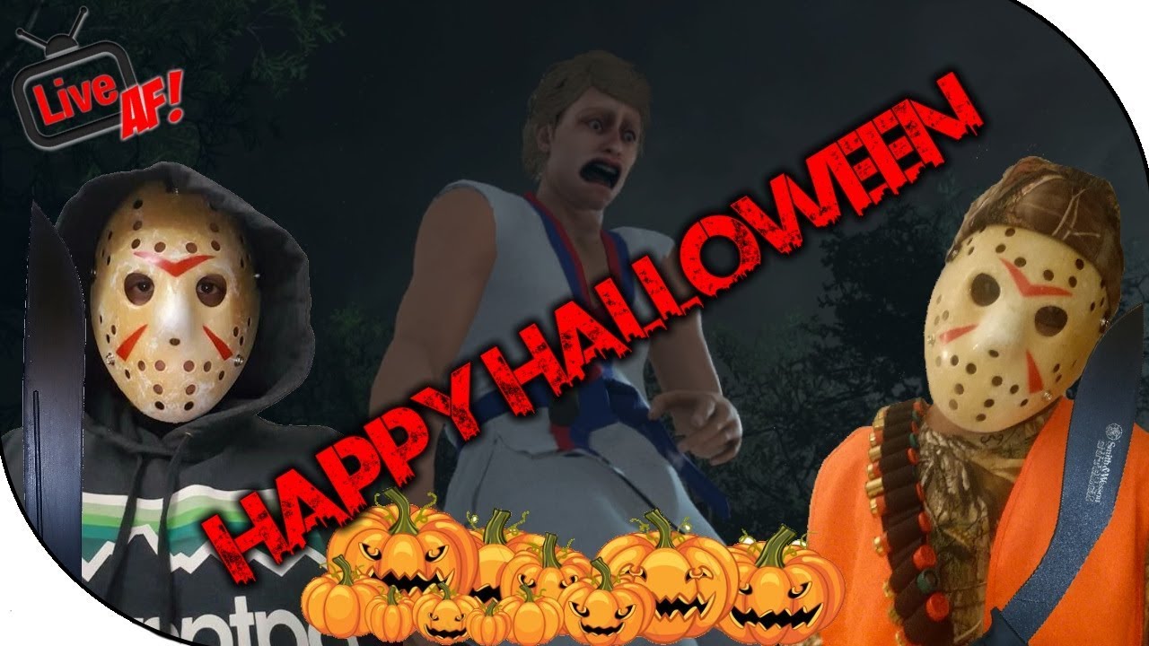 Halloween Stream? Why not?! | F13 stream | Friday the 13th the game ...
