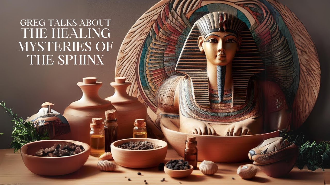 Greg talks about the Healing Mysteries of the Sphinx class - YouTube