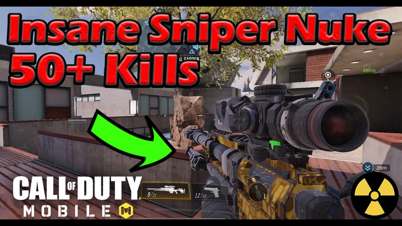 INSANE SNIPER NUKE 50-4 GAMEPLAY | COD Mobile - YouTube