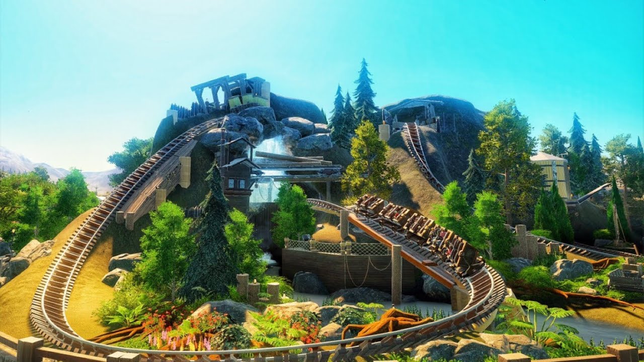 Twin Peak Mine Co. Remastered | Planet Coaster - YouTube