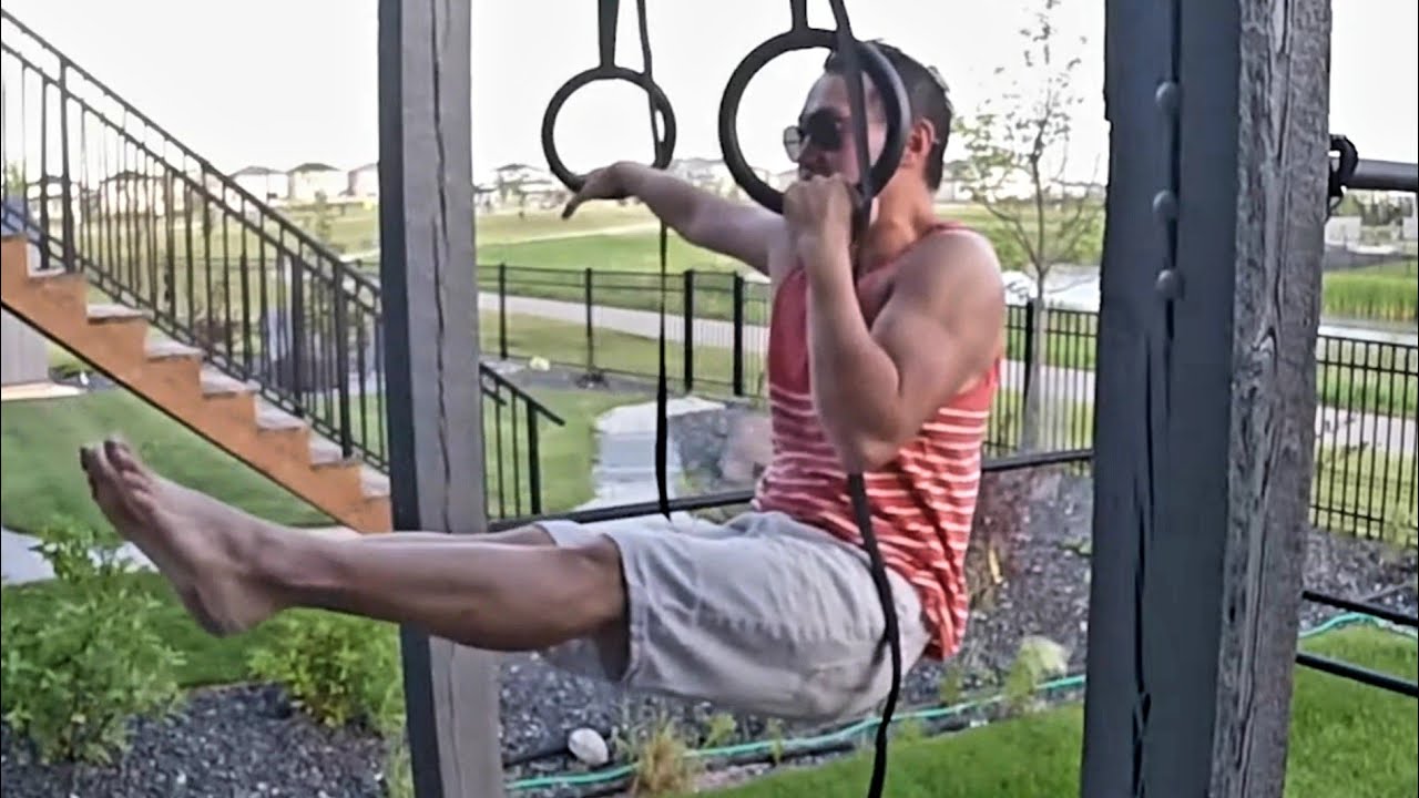 Rings Training (part 2) | Typewriter + archer pull ups + one arm ...